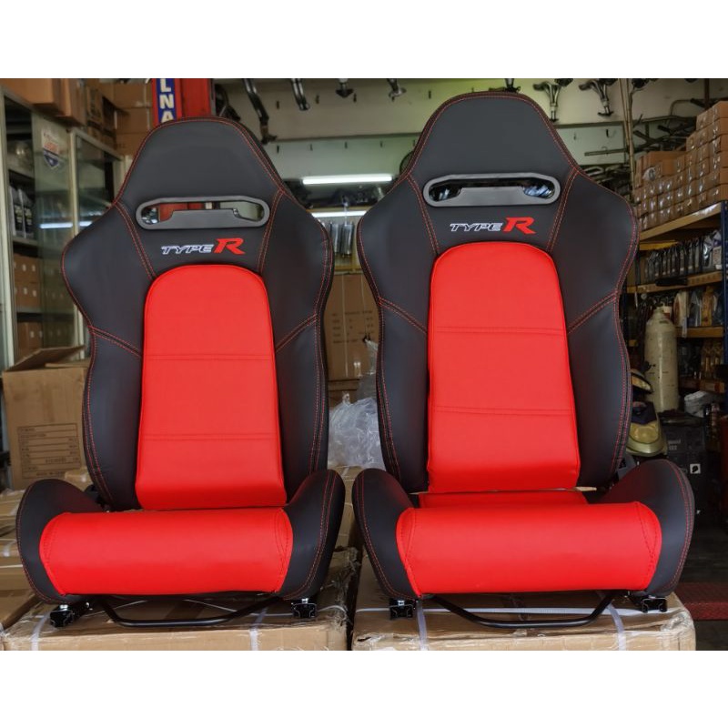 Honda Civic Fd2 Type R Leather / Alcantara Semi Bucket Seat Sport Seat ...