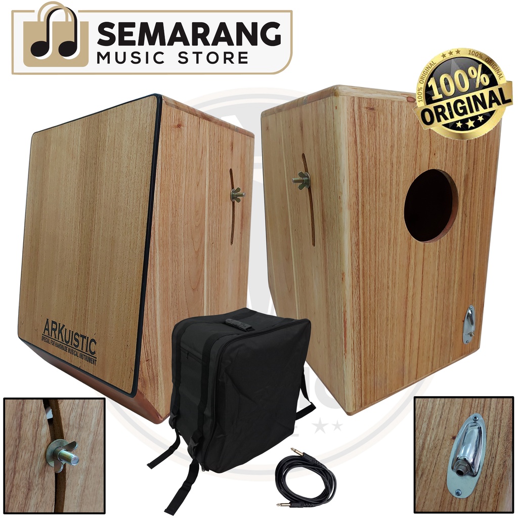 Original!!! Cajon Electric ARKuistic Kahon Trapezoidal Drum Box ...