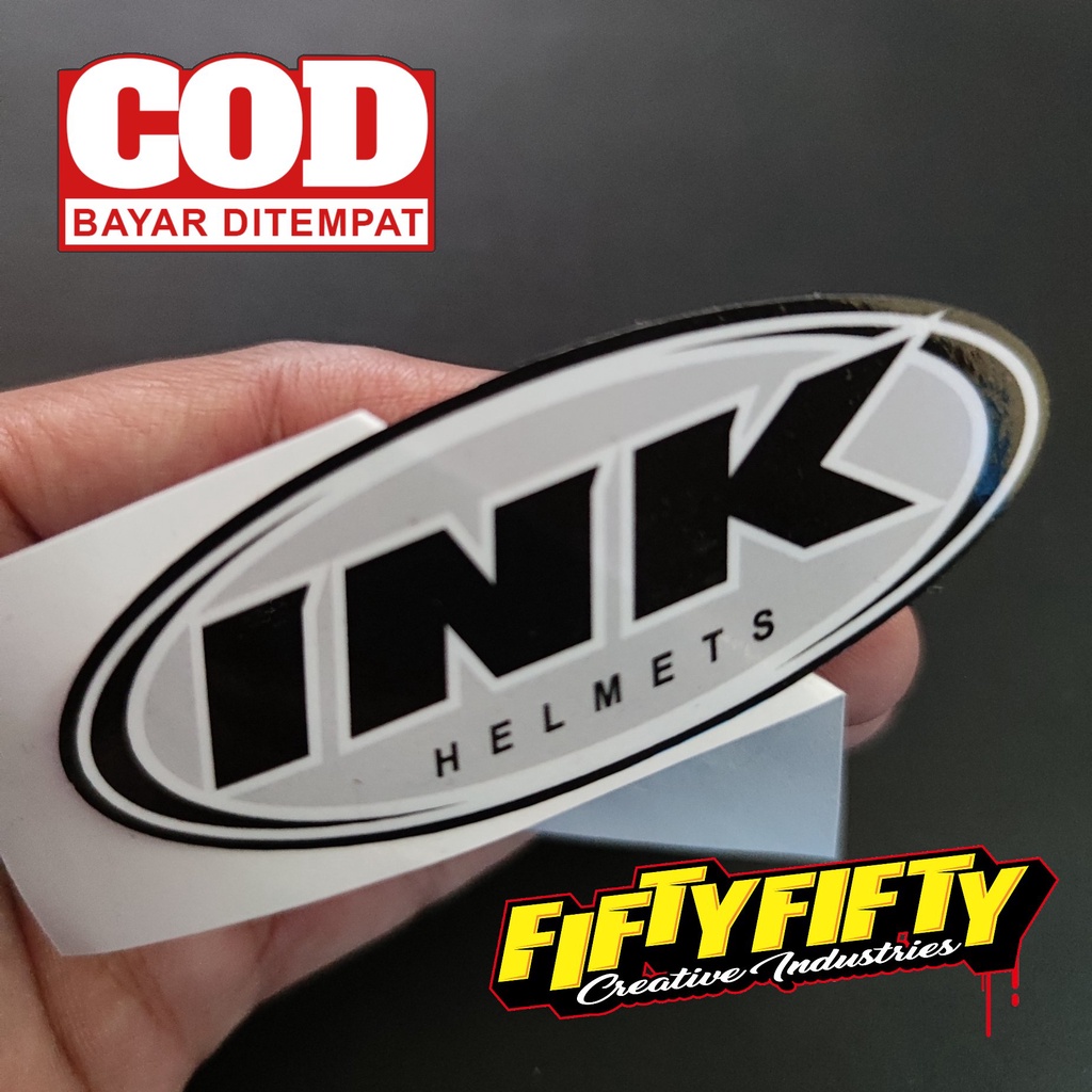 Ink Helmet Print Cut Sticker Waterproof Glossy Lamination Printing ...