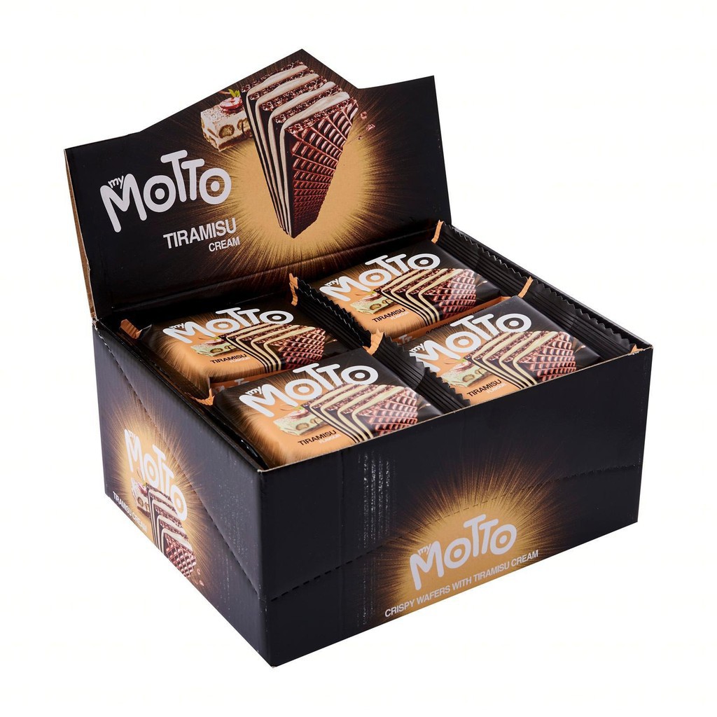 My Motto (Tiramisu / Cocoa / Hazelnut) 33gm x 20pack =1box | Shopee ...