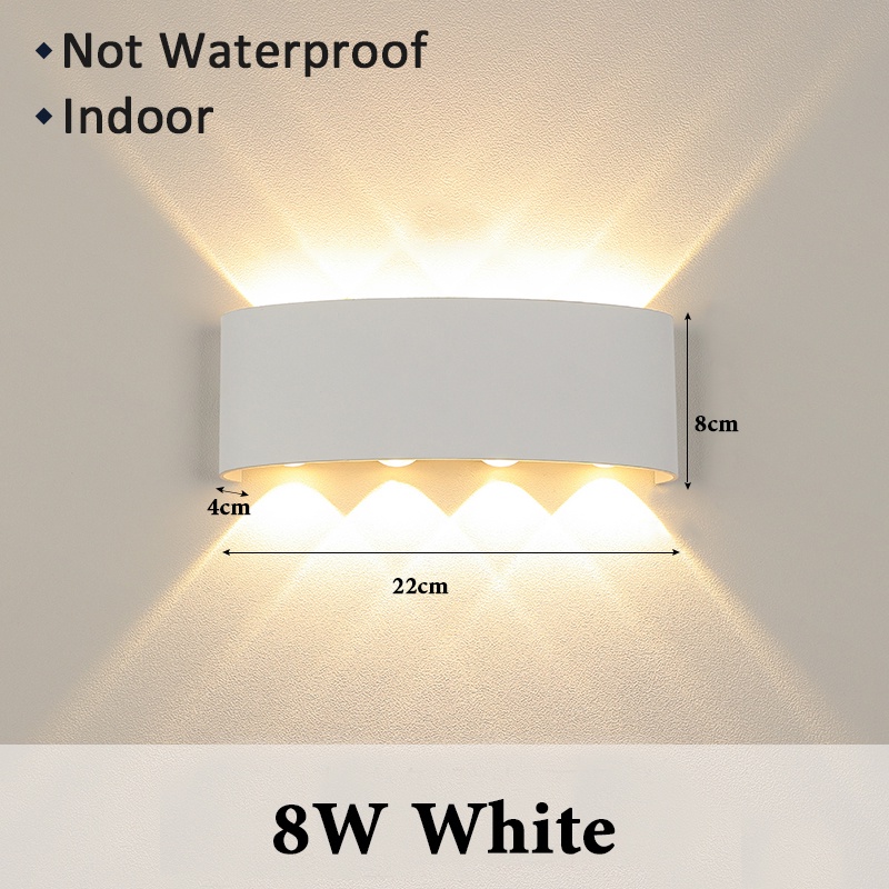 Led Wall Light Indoor Lampu Dinding Ruang Tamu Wall Lamp Outdoor ...