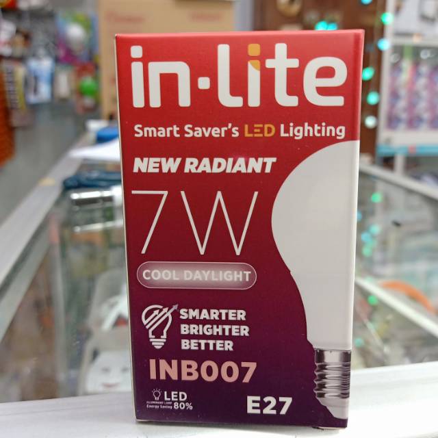 7 watt in-lite led lamp / led inlite 7 watt Cool Daylight 1 year ...