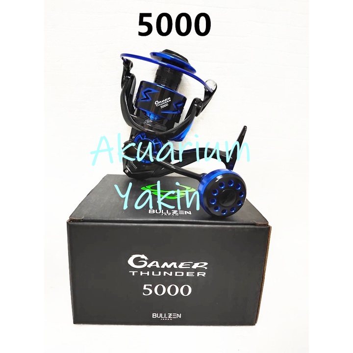 4077 BULLZEN GAMER THUNDER SALTWATER SW SPINNING REEL 1000 2000 3000 ...