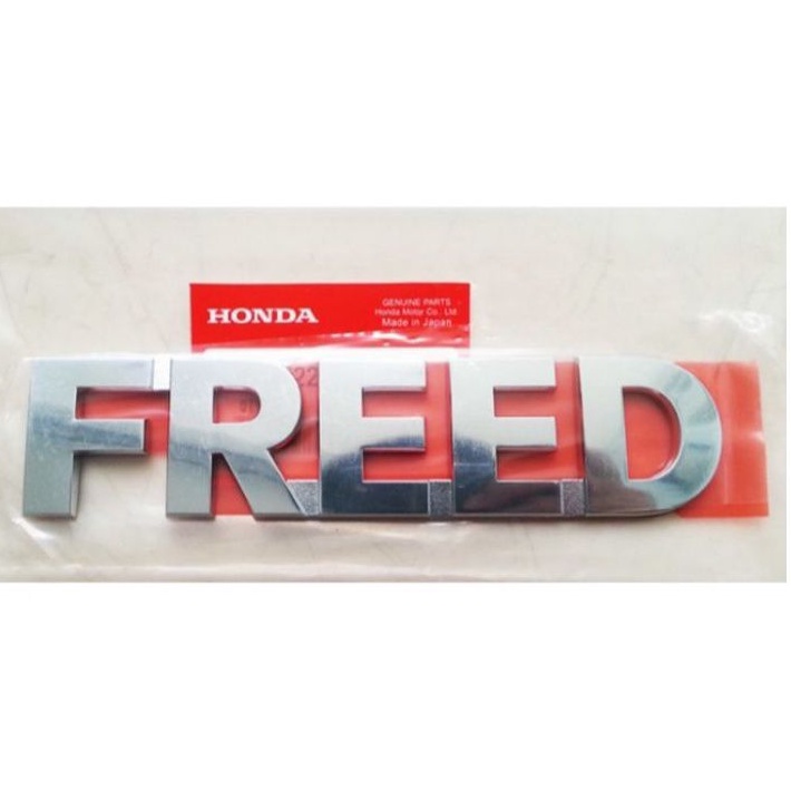 Bx - Lettering Logo Emblem - Freed - Chrome Honda Freed OEM JAPAN ...