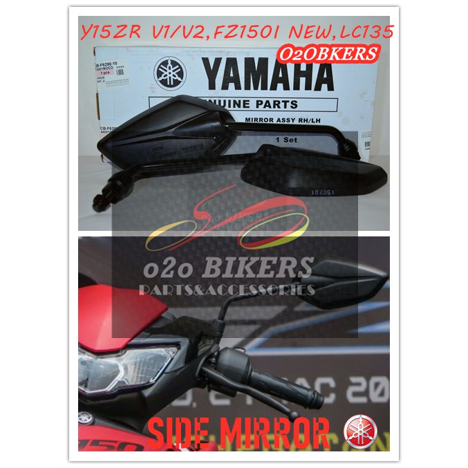 HLYM GENUINE PARTS YAMAHA Y15ZR Y15 Y16ZR LC 135 FI Side Mirror ...