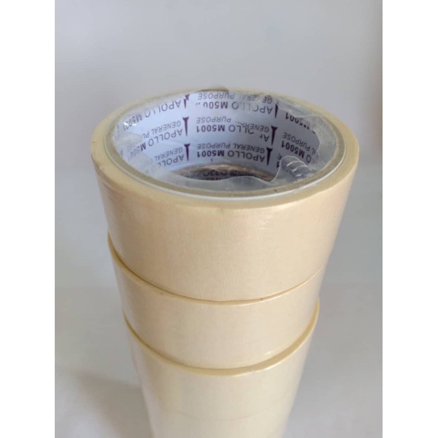 Daiichi/Apollo/TapeMe Masking Tape (12mm - 72mm) 12 Yards/14Meter ...