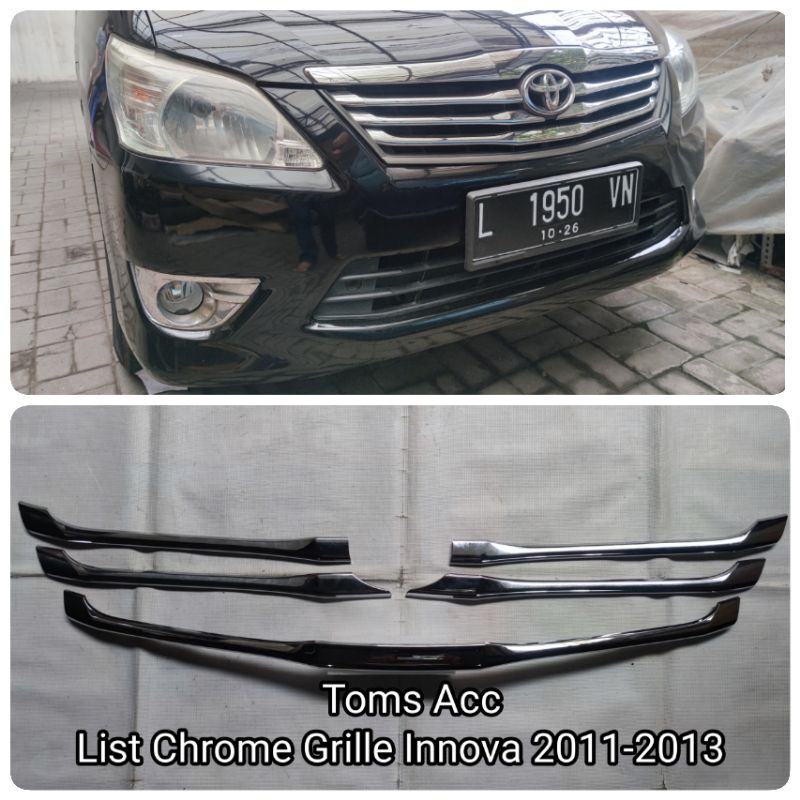 List of Chrome Grill Innova 2011 2013 Original Front Grille Ornament ...