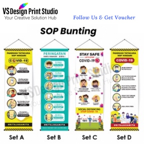 Sop Bunting Banner Printing 2ft x 6ft Only (VSDPS) | Shopee Malaysia