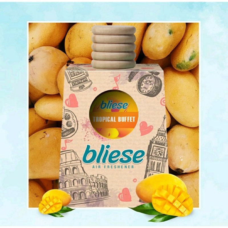 BLIESE AIR FRESHENER CAR PERFUME(ORIGINAL HQ) | Shopee Malaysia