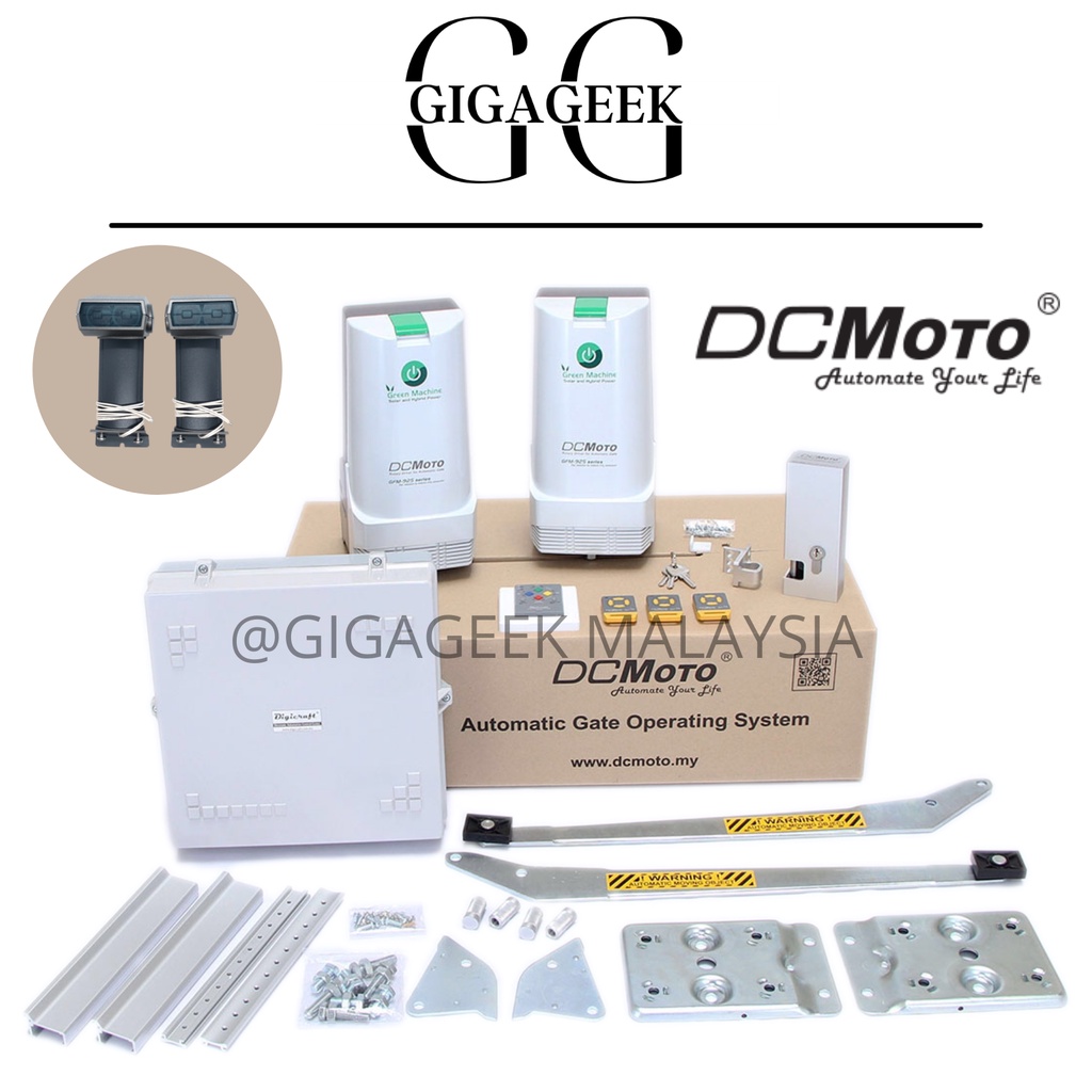 [READY STOCK] DCMOTO GFM925W AUTOGATE SYSTEM DC MOTO WITH *BATTERY ...