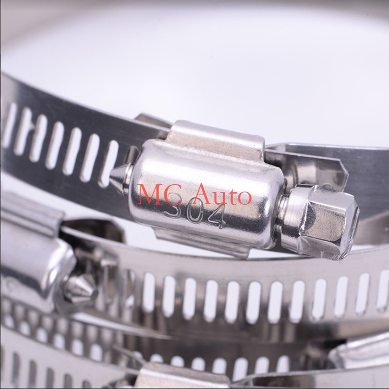 👍🏻100% Stainless Steel Hose Clip Hose Clamp Stainless Steel Klip Samco ...