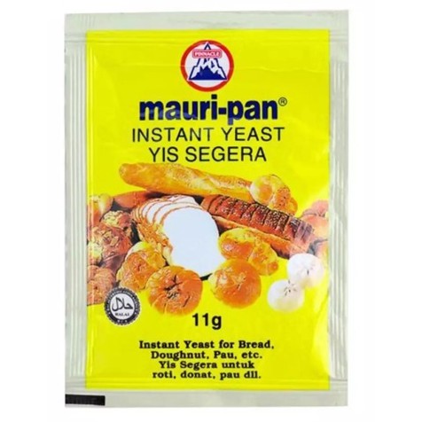 Mauri-Pan Instant Yeast for Bread Doughnut Pau | Ibu Roti Yis Segera ...