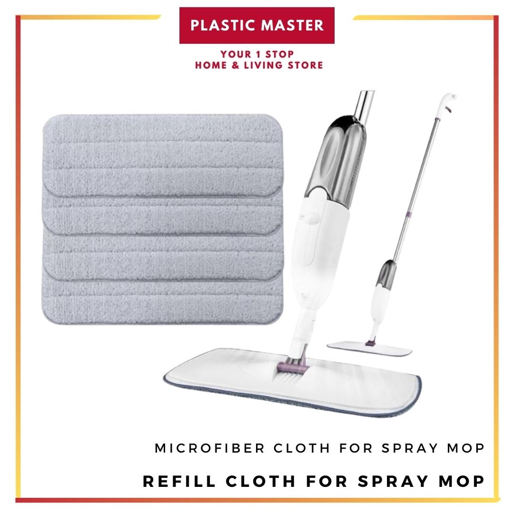 1 Pcs Spray Mop Refill Microfiber Cloth Replacement Spray Mops Washable ...