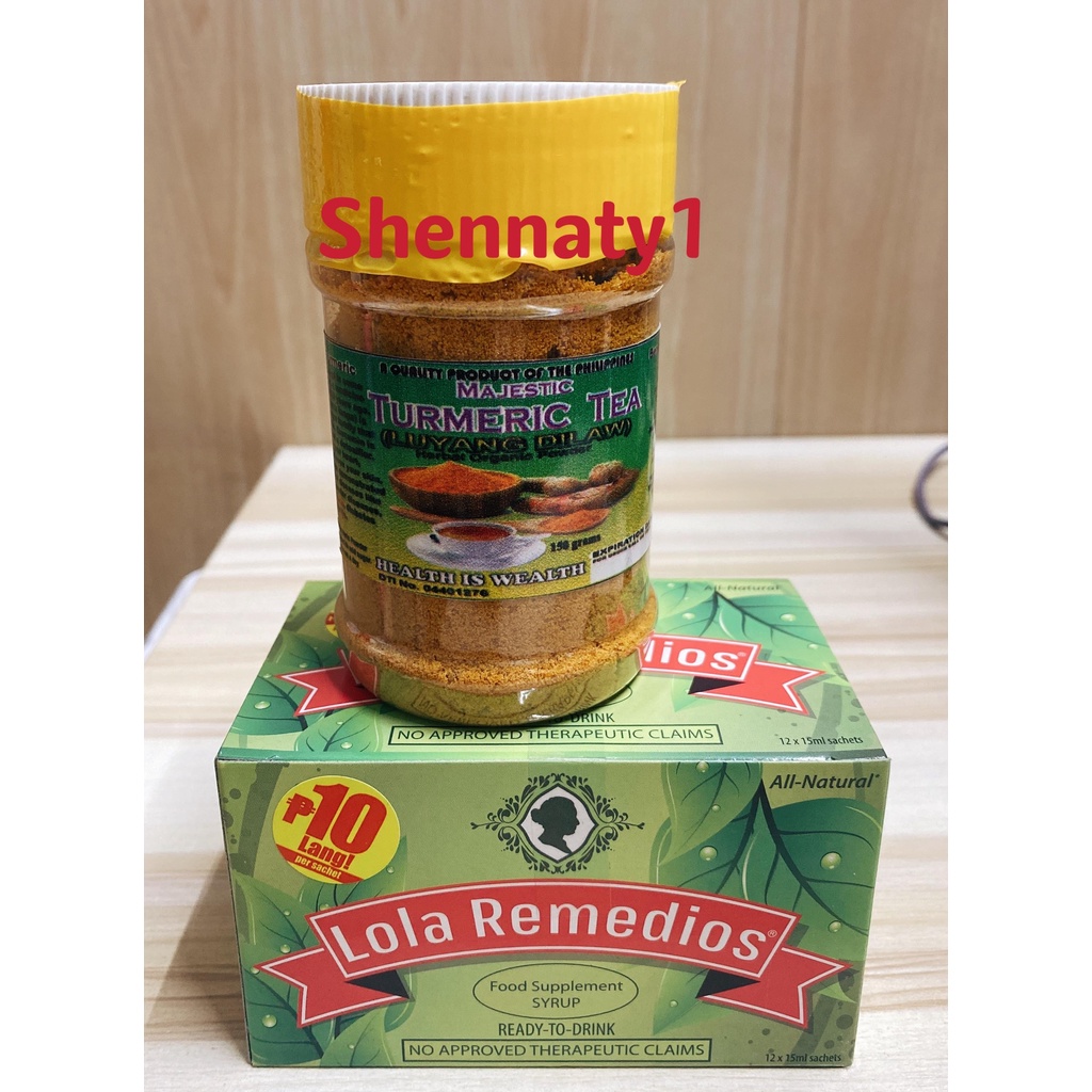 LOLA REMEDIOS & TURMERIC POWDER SET | Shopee Malaysia