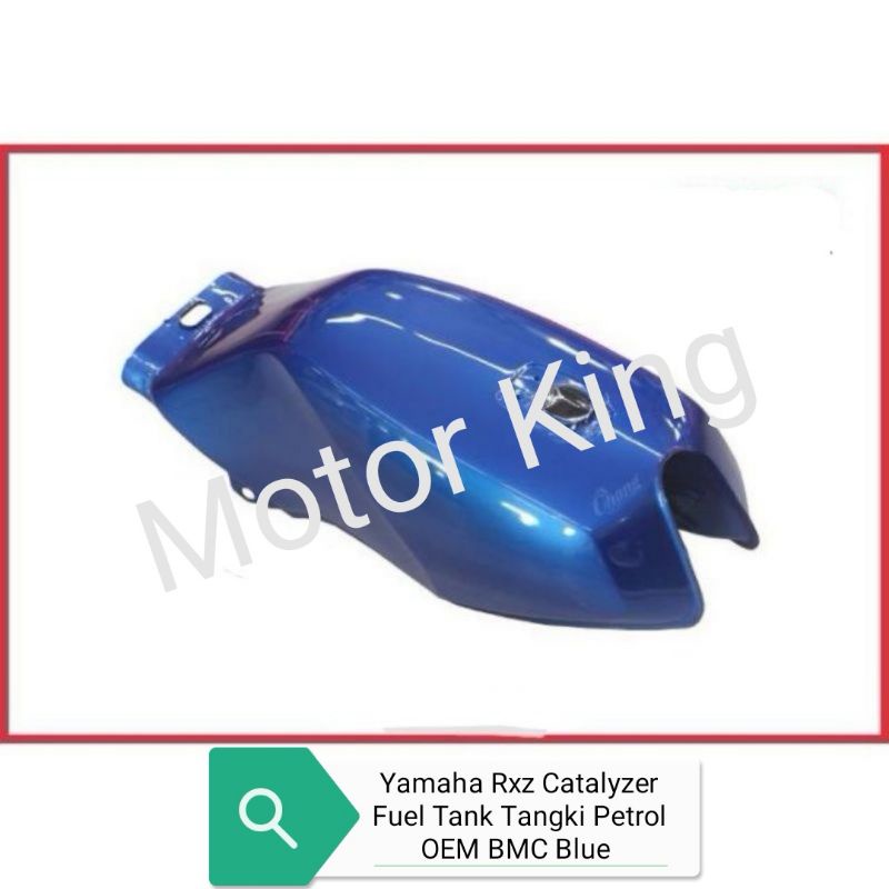 Fuel Tank Tangki Minyak Petrol Yamaha RXZ CATALYZER OEM (BMC Blue ...