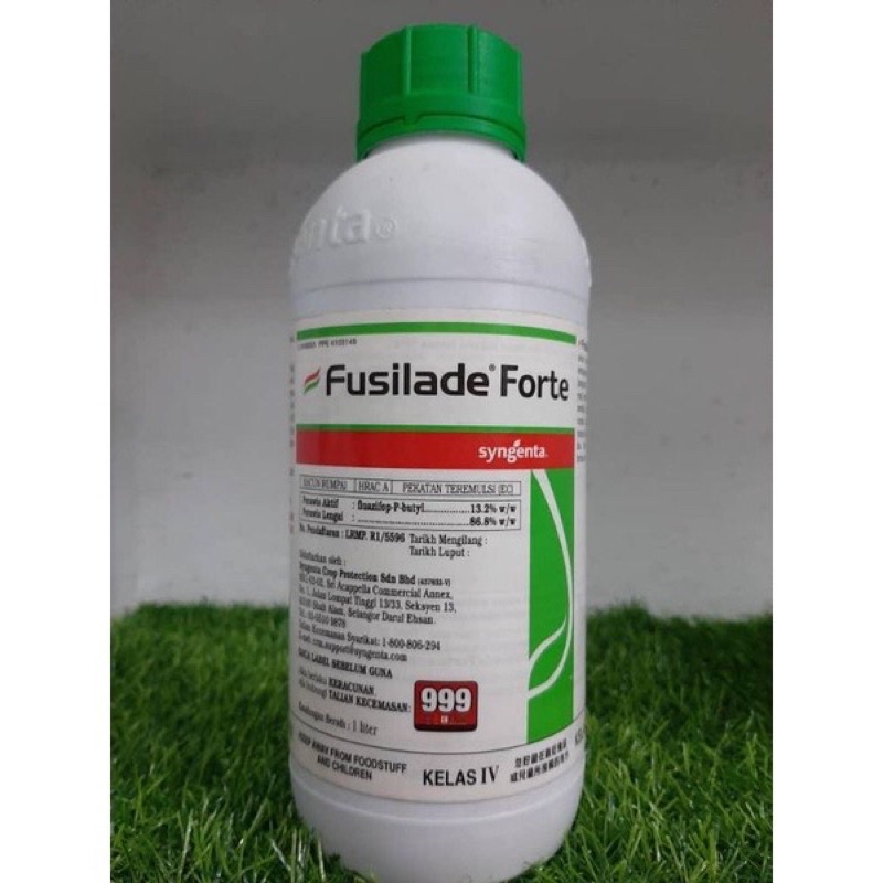 1L Fusilade Forte Syngenta Fluazifop-P-butyl Racun Rumpai Rumput Kerbau Sambau Sayur Sistemik ...