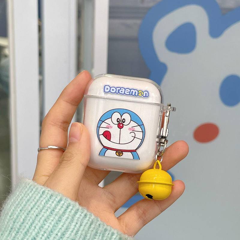 Cute Cartoon Doraemon Earphone Case for Airpods 1 2 3 Pro Cartoon Soft ...