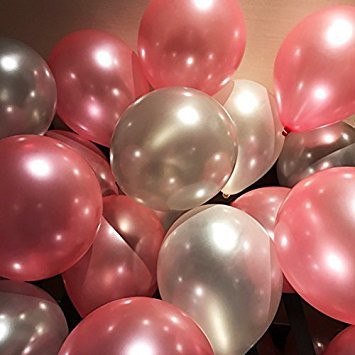 (100 Pcs) 12 inch Metallic Latex Balloons per pack (100 pcs) | Shopee ...