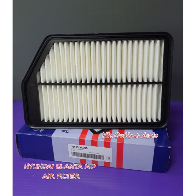 AIR FILTER ORIGINAL HYUNDAI ELANTRA MD KIA CERATO K3 1.6 1.8 28113 ...