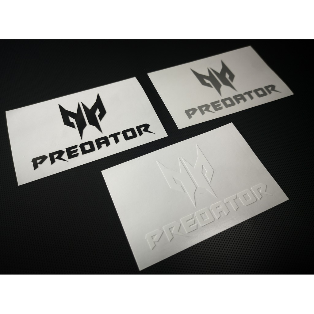 Predator logo decal / cutout vinyl sticker | Shopee Malaysia