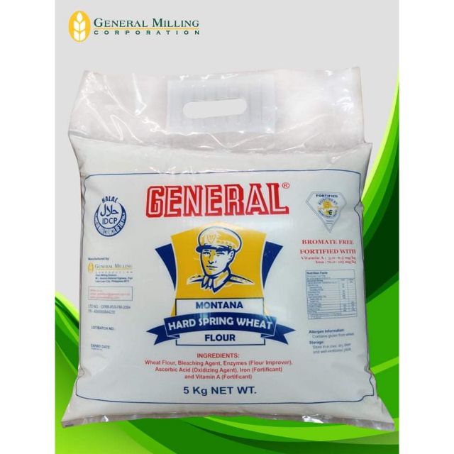 General Hard Wheat Flour 5 KG. | Shopee Malaysia