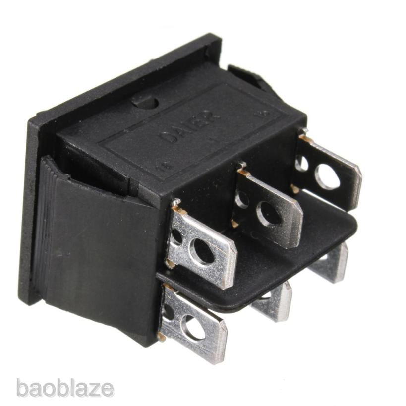 6-Pin Car On/ Momentary Window Rocker Switch 250V/10A 125V/15A | Shopee ...