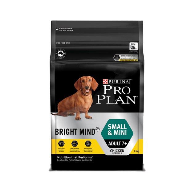 PRO PLAN SMALL MINI ADULT 7+ BRIGHT MIND CHICKEN 2.5KG | Shopee Malaysia