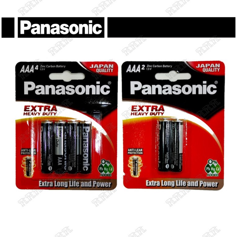 Original Panasonic Heavy Duty Battery AAA | Shopee Malaysia