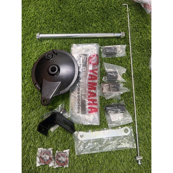 Yamaha LC135 V1 - V7 modify Swim Arm Y15 / LC135 USE Swing Arm Y15ZR PNP SET STOPPER HUB BUSH ...