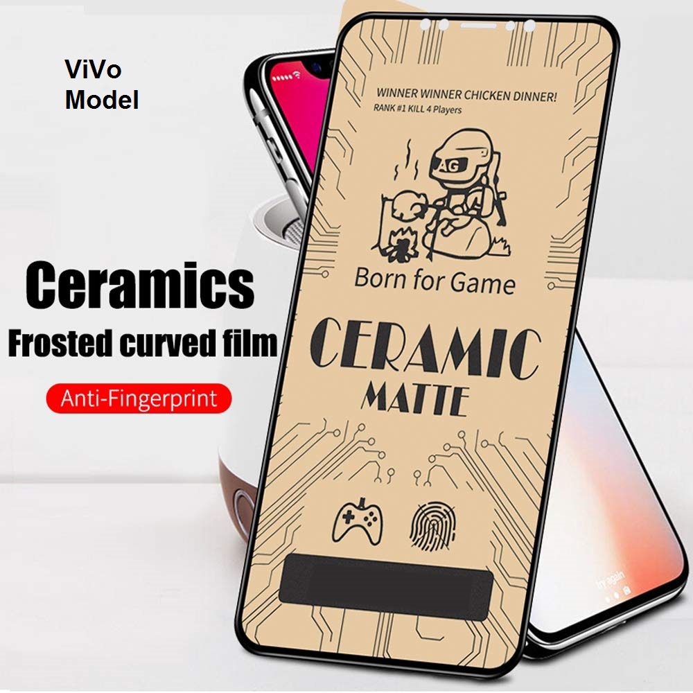 Gaming Ceramic Matte VIVO Model S1 S1 Pro Y12/Y15/Y17 Y31-2021 Y91/Y91c ...