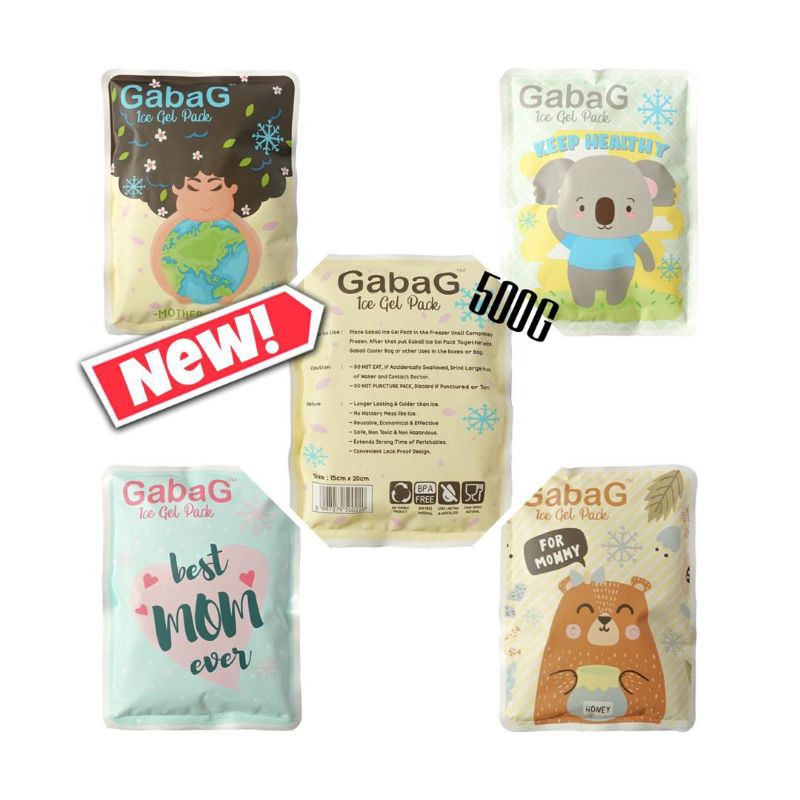NEW DESIGN GABAG ICE PACK 500G / GABAG ICE PACK 500G | Shopee Malaysia