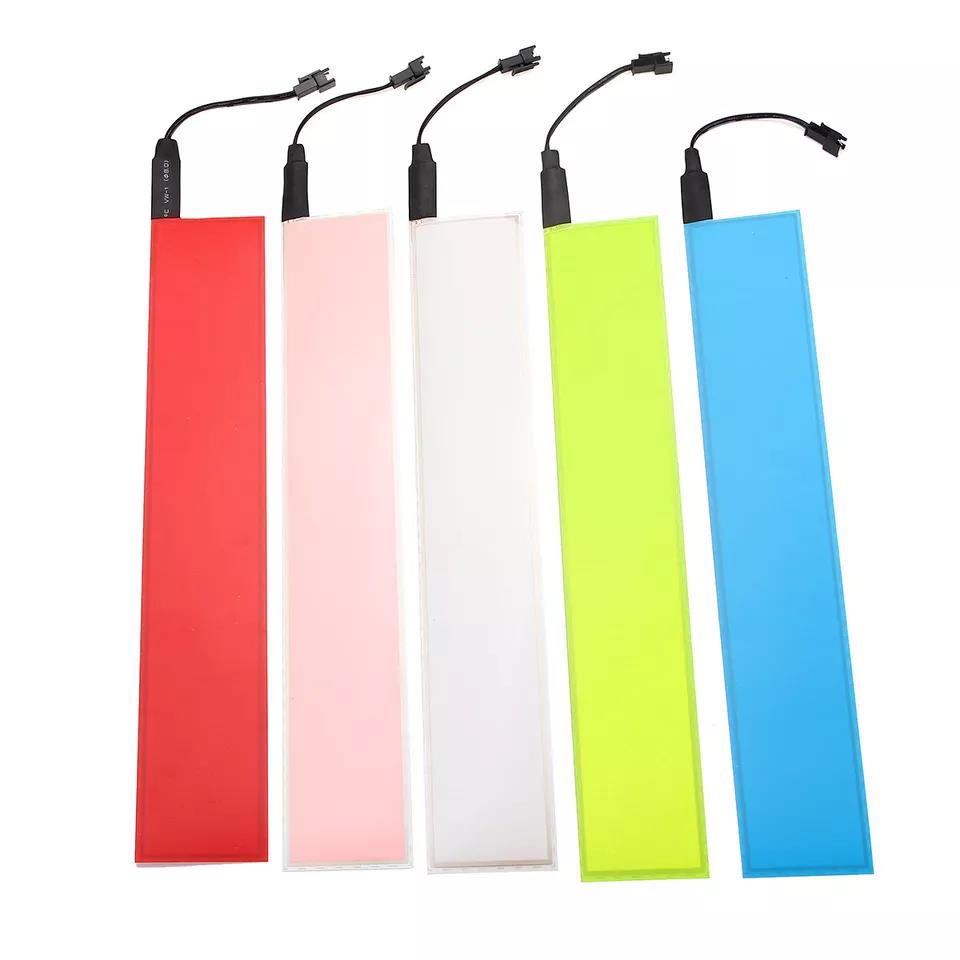 30x5cm 12V Flexible EL Light Panel Electroluminescent Back Light Strip ...