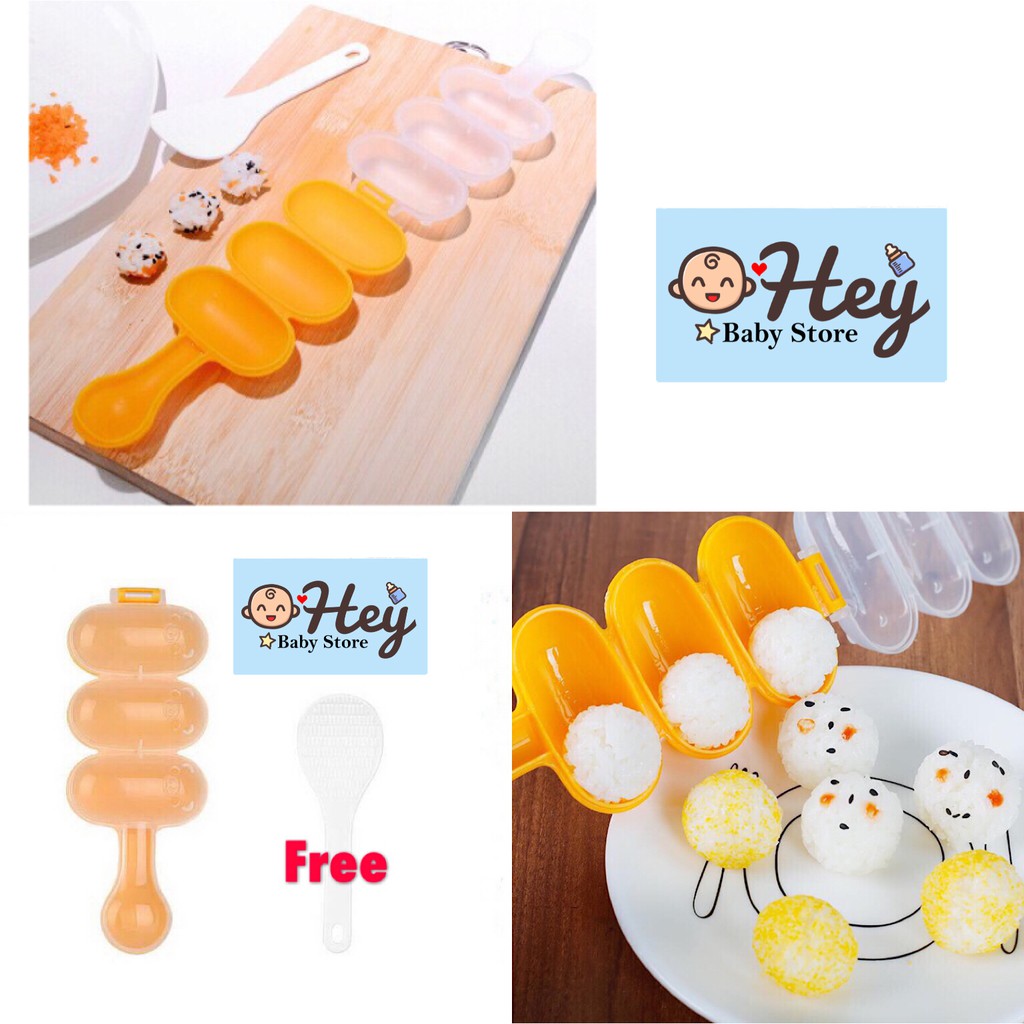 Baby Rice Ball Shaker Maker Moulds BLW Self Feeding Weaning | Shopee ...