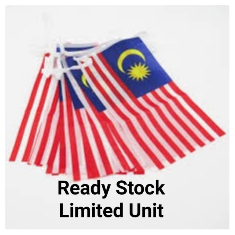 Banting Malaysia/Bendera Malaysia 6 inci x 12 inci x 5 meter PANJANG ...
