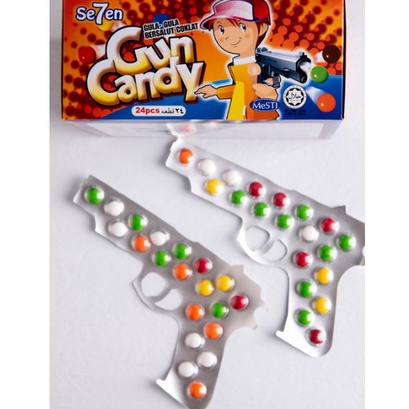 Motorbike / Gun Candy 24pcs (HALAL) | Shopee Malaysia