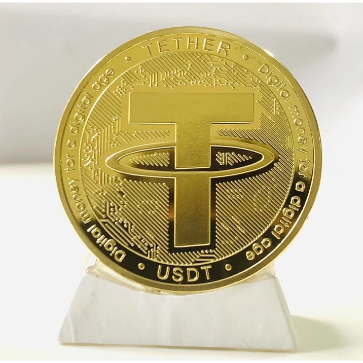 Bitcoin Ethereum Doge USDT Pi Souvenir Coin Crypto Currency BTC ETH ...