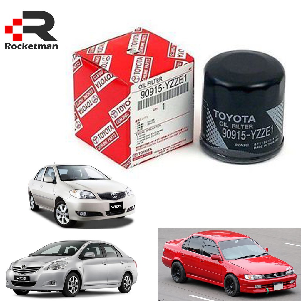 TOYOTA OIL FILTER VIOS 2003-2016 AE101 ALTIS 1.6 1.8 VVTi GENUINE PARTS ...