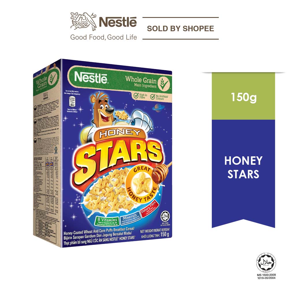 NESTLE Honey Stars Cereal 150g (Halal) | Shopee Malaysia
