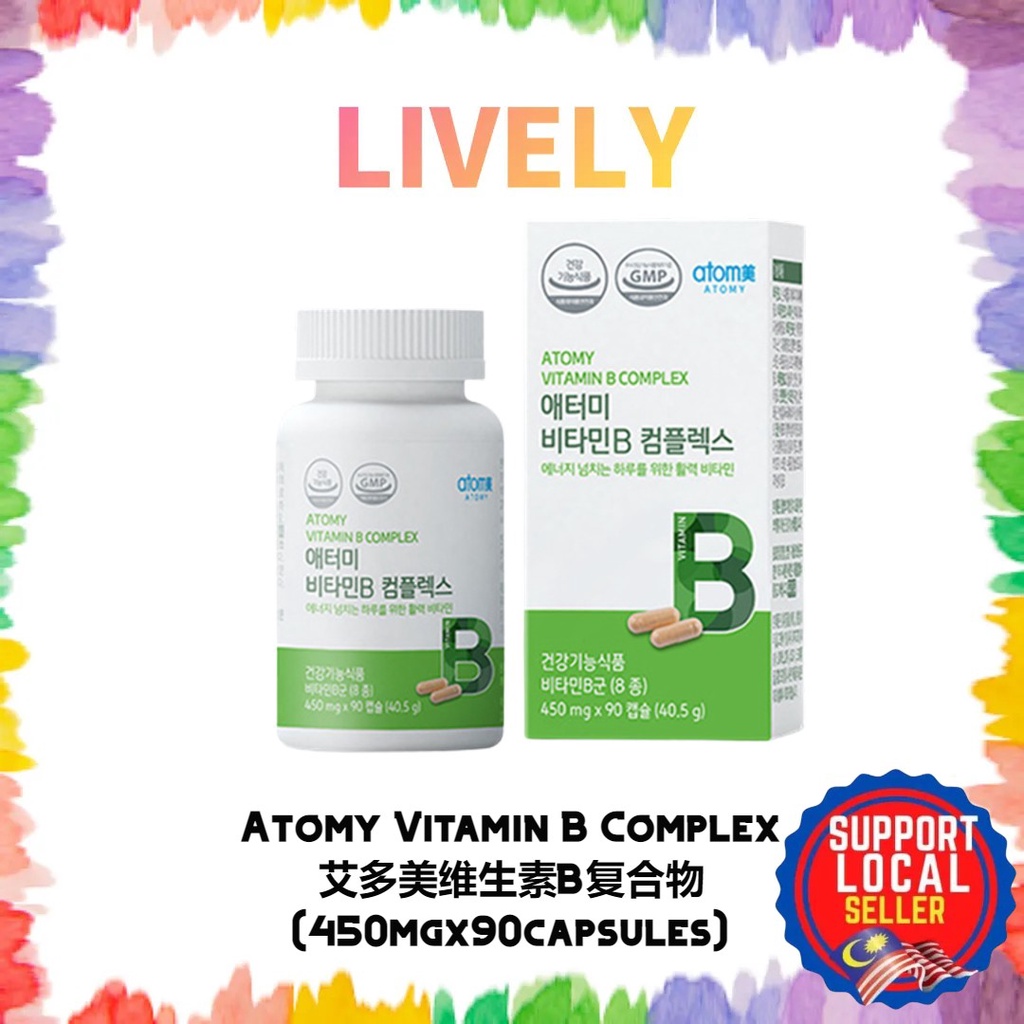 [READY STOCK MALAYSIA Atomy Vitamin B Complex 艾多美维生素B复合物 ...