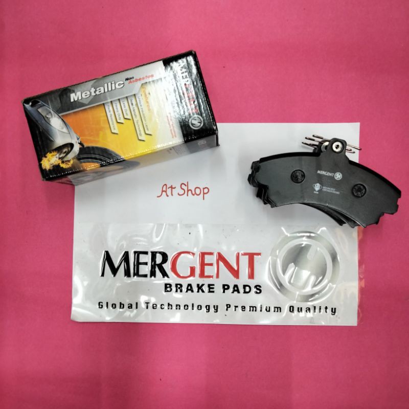 MERGENT-Proton WAJA dan Produa ALZA-Old model, Front Disc Brake Pads ...