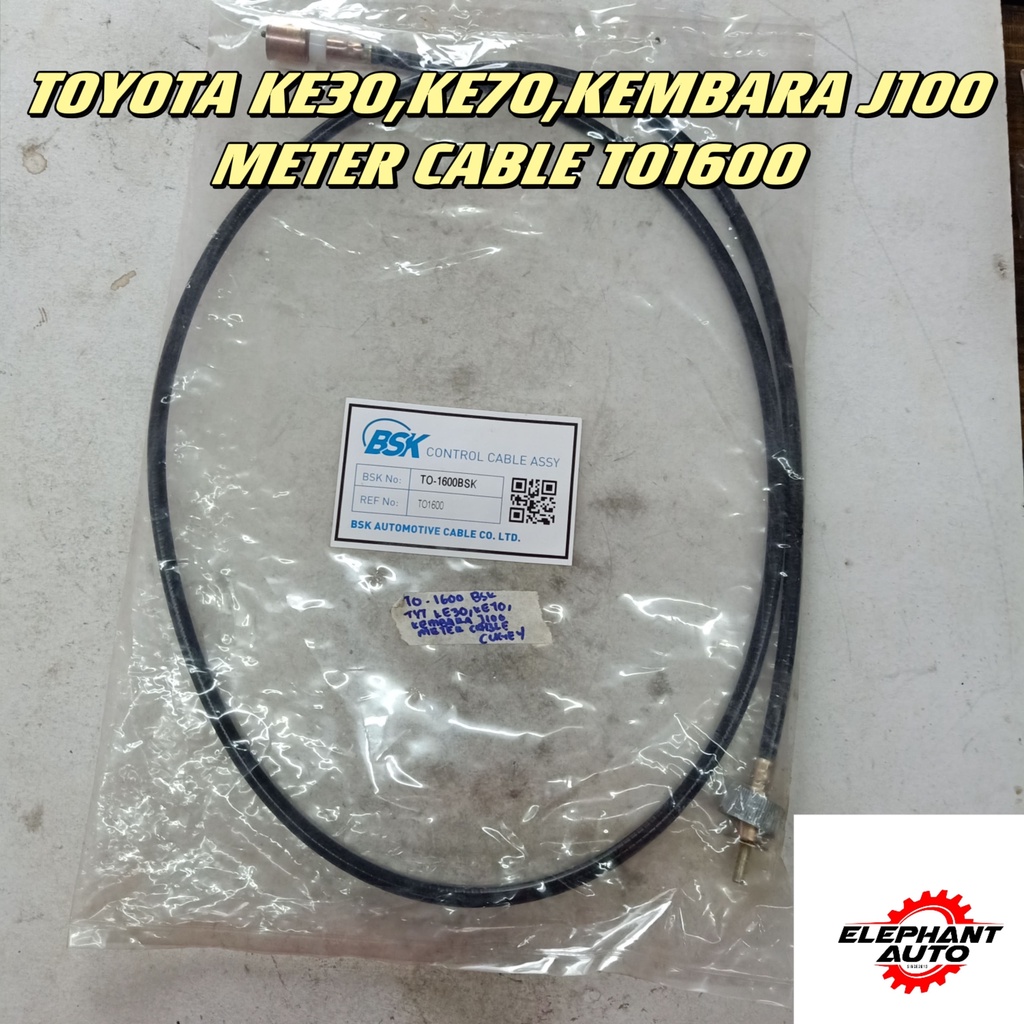 TOYOTA KE30,KE70,KEMBARA J100 METER CABLE TO1600 | Shopee Malaysia