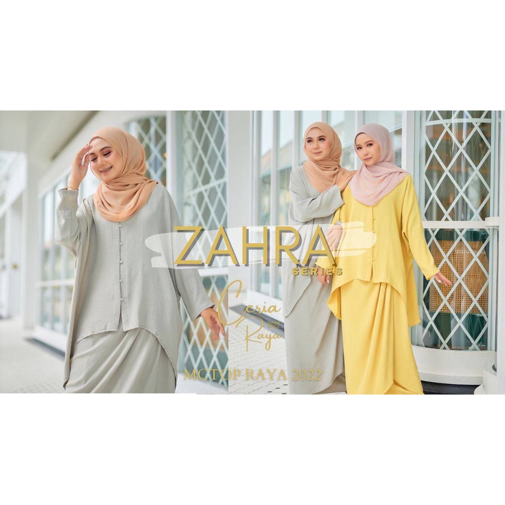 KURUNG ZAHRA BY MCTOP BOUTIQUE RAYA SERIES | Shopee Malaysia