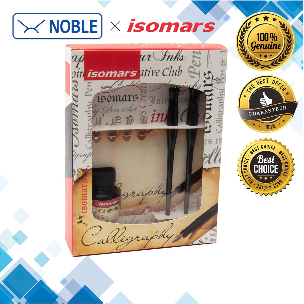 Isomars Calligraphy Plastic Dip Pen Set - English (CP400) | Shopee Malaysia