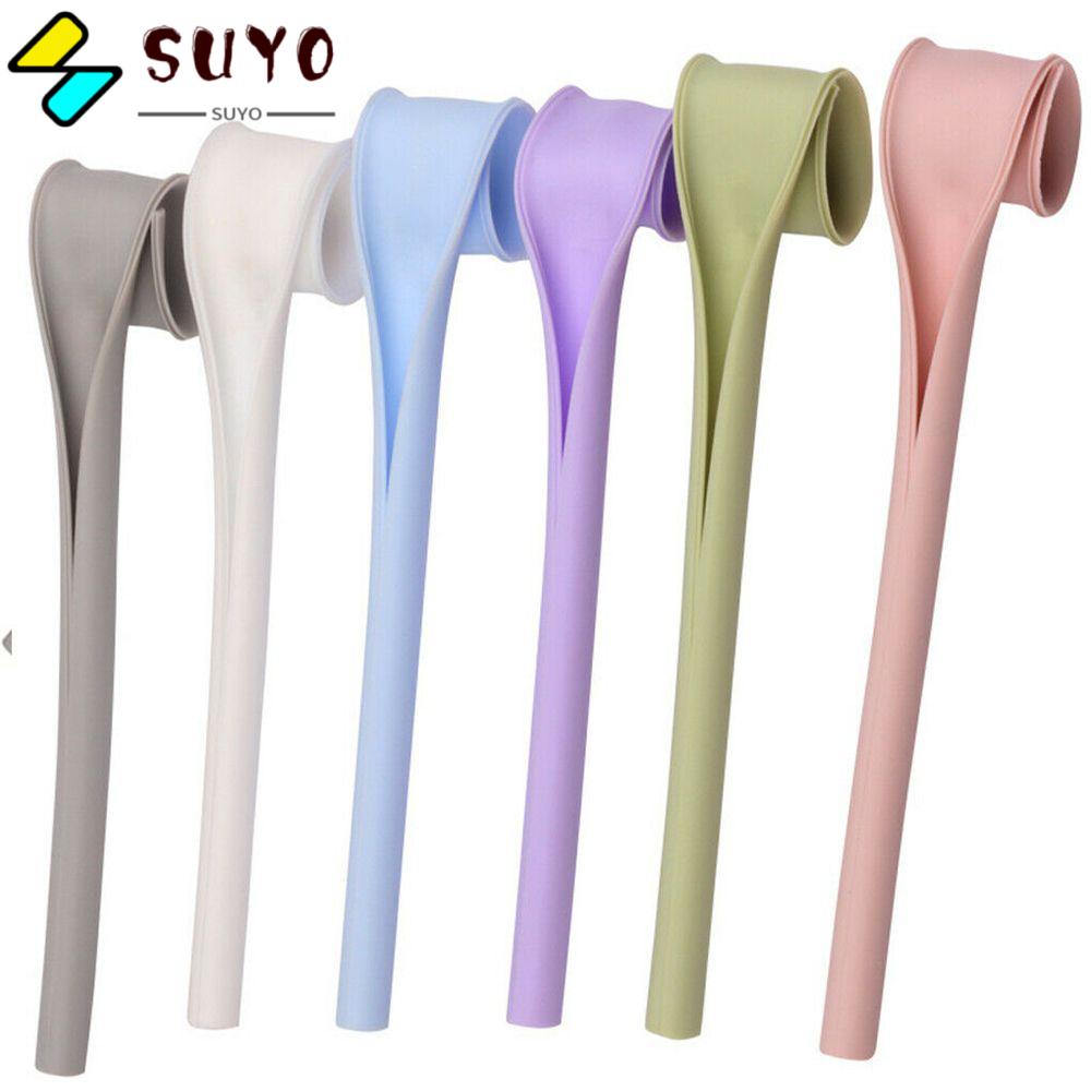 SUYOU Protects Teeth Silicone Straws BPA Free Detachable Snap Straw ...