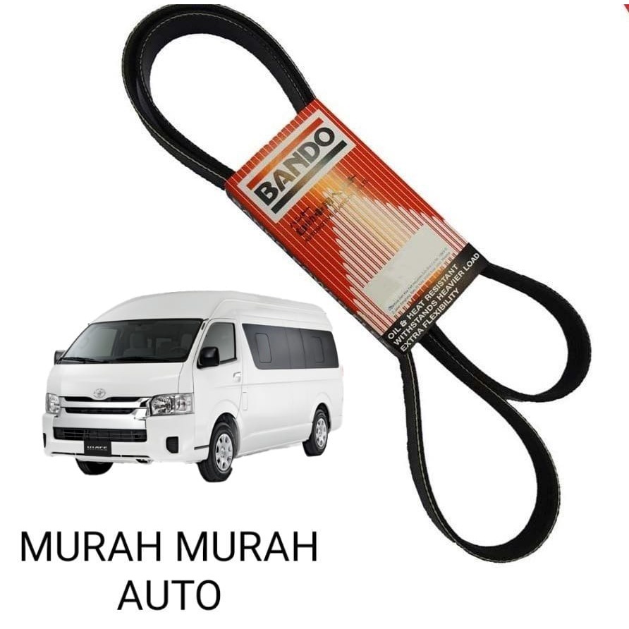 BANDO FAN BELT TOYOTA HIACE KDH200 | Shopee Malaysia