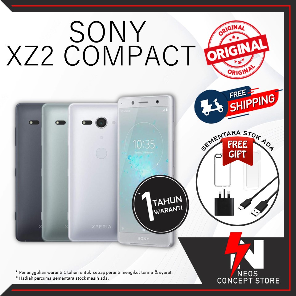 SONY XZ2 COMPACT 4GB RAM + 64GB ROM SNAPDRAGON 845 | USED CONDITION GRADE A | 100% ORIGINAL ...
