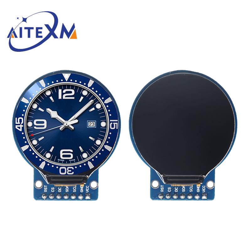 TFT Display 1.28 Inch TFT LCD Display Module Round RGB 240*240 GC9A01 ...