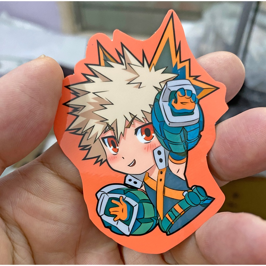 My Hero Academia Anime Sticker ⭐ Chibi Katsuki Bakugo ⭐ Premium Quality ...