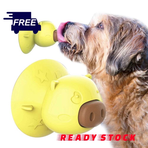 READY STOCK Dog Lick Toy Interactive Cat Toy Licking Treats Toys Pig ...