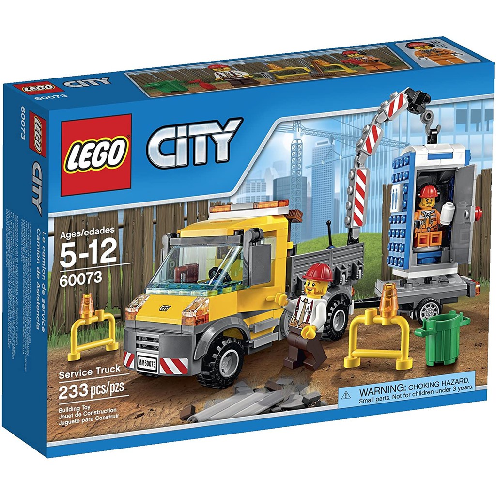 LEGO 60073 City Service Truck [MISB] | Shopee Malaysia